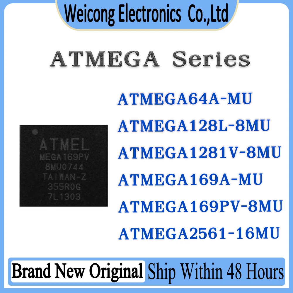 ATMEGA64A-MU ATMEGA128L-8MU ATMEGA1281V-8MU ATMEGA169A-MU ATMEGA169PV ...
