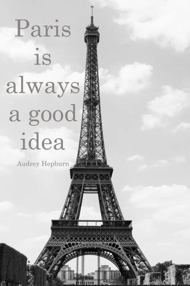 Paris Quotes Audrey Hepburn