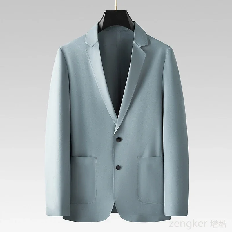 Summer-thin-blazer-mujer-youth-casual-suit-men-plus-size-single-layer ...