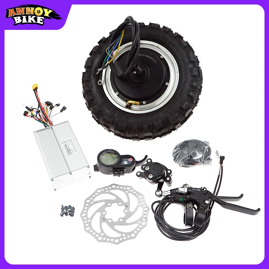 Kit de conversión de rueda de Motor de cubo de patinete eléctrico, 11 ...
