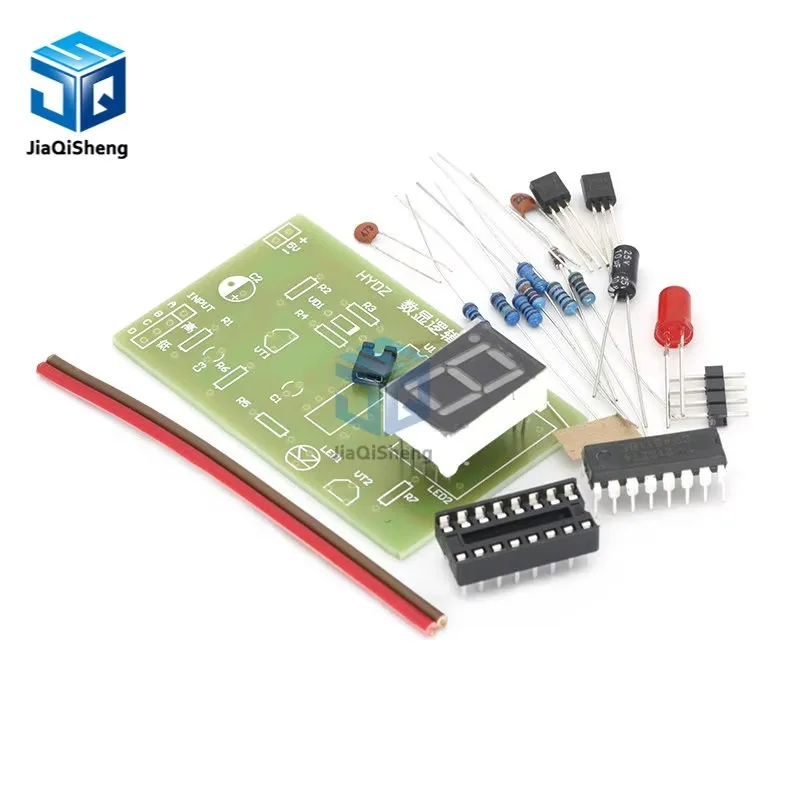DIY-LED-pcb-Digital-Display-LED-Logic-Pen-Electronic-Kit-High-and-Low ...