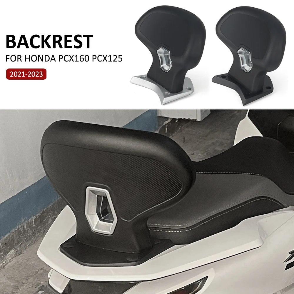 Motorcycle Accessories Rear Passenger Seat Backrest Cushion Back Rest ...
