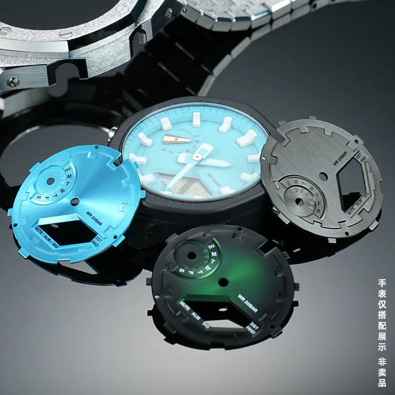 Para Casio G-SHOCK GA2100 ga2110 ga-b2100 DIY Mod kit reloj esfera de ...