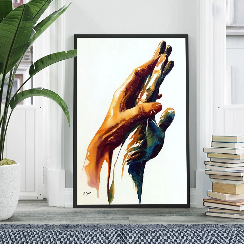 Romantic Paintings Of Couples Holding Hands
