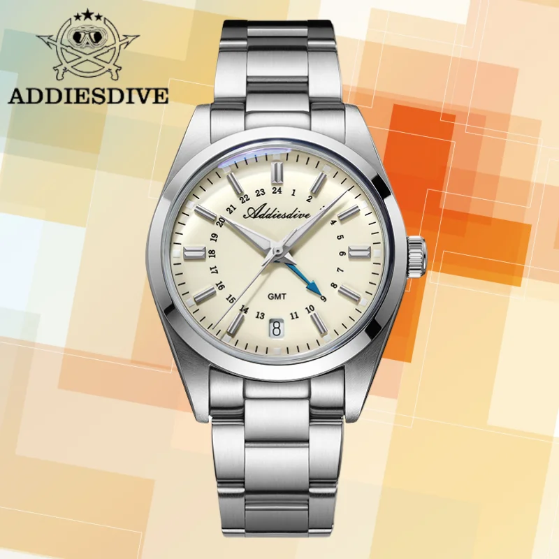 ADDIESDIVE-36mm-Watch-For-Men-316L-Stainless-Steel-BGW9-Super-Luminous ...