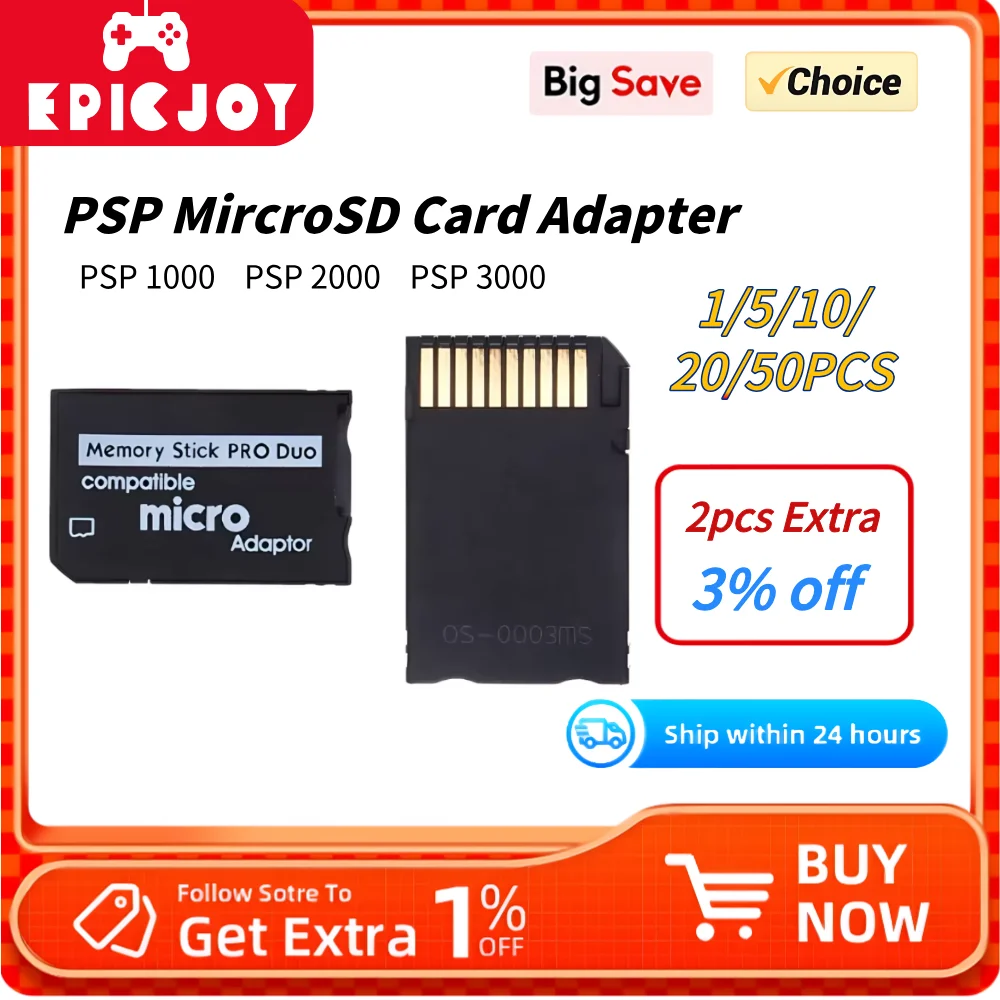 Memory-Stick-Pro-Duo-Card-Compatible-MicroSD-TF-Adapter-For-PSP1000 ...