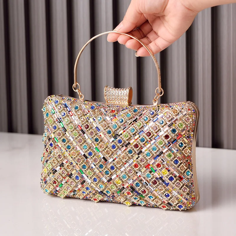 Colorful-Unique-Bags-Diamond-Bling-Clutch-Luxury-Women-High-Quality ...