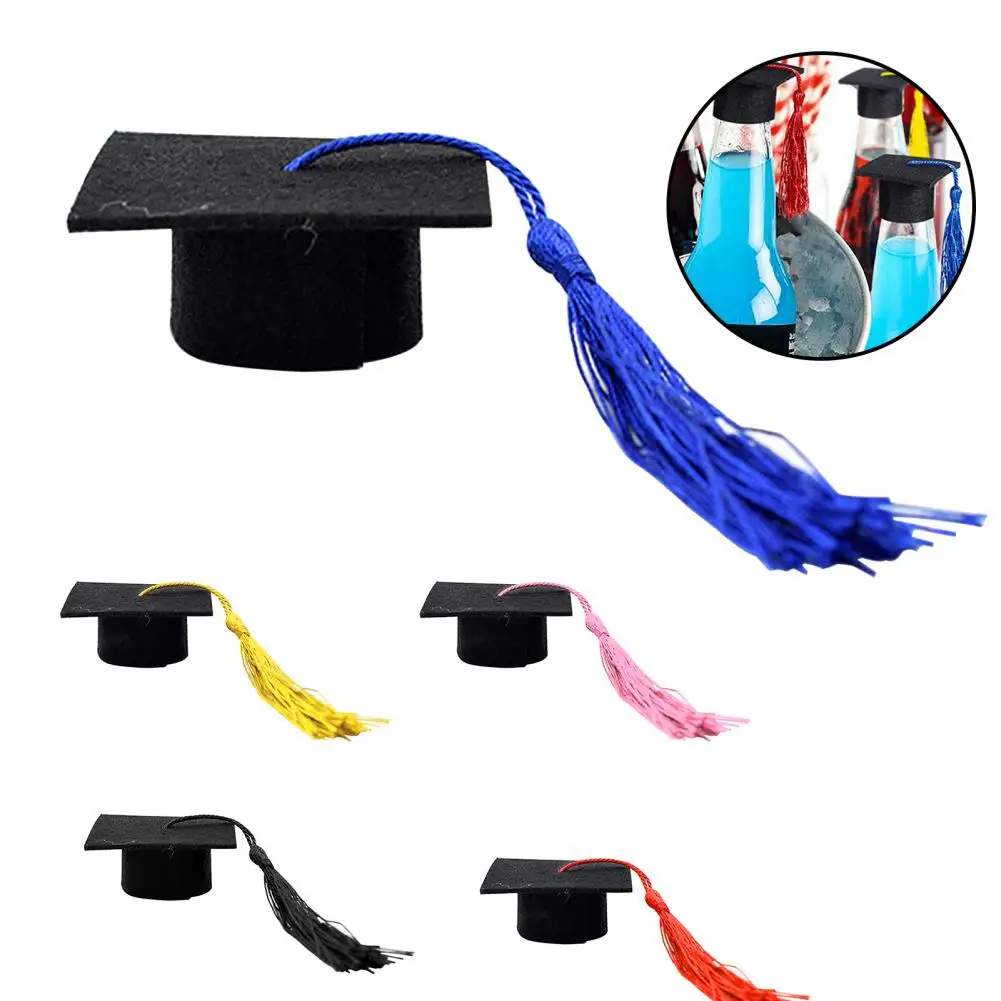 5Pcs-2023-Graduation-Wine-Bottle-Bachelor-Hat-Wine-Bottle-Decor-DIY ...