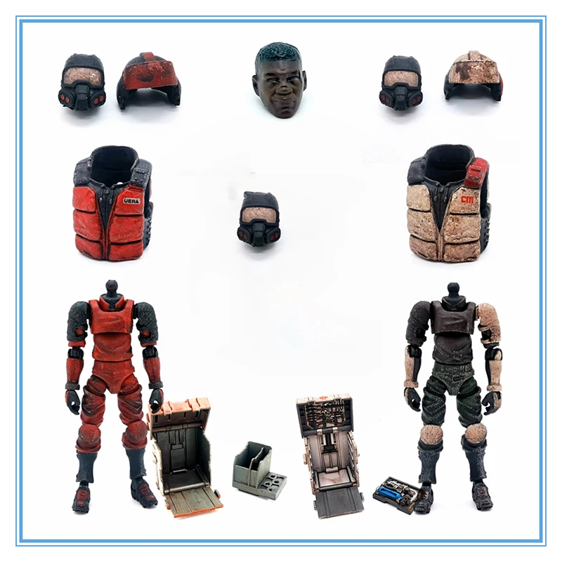 1/18 3.75-inch Medical Soldier Engineering Rescue Soldier Diy Armor ...