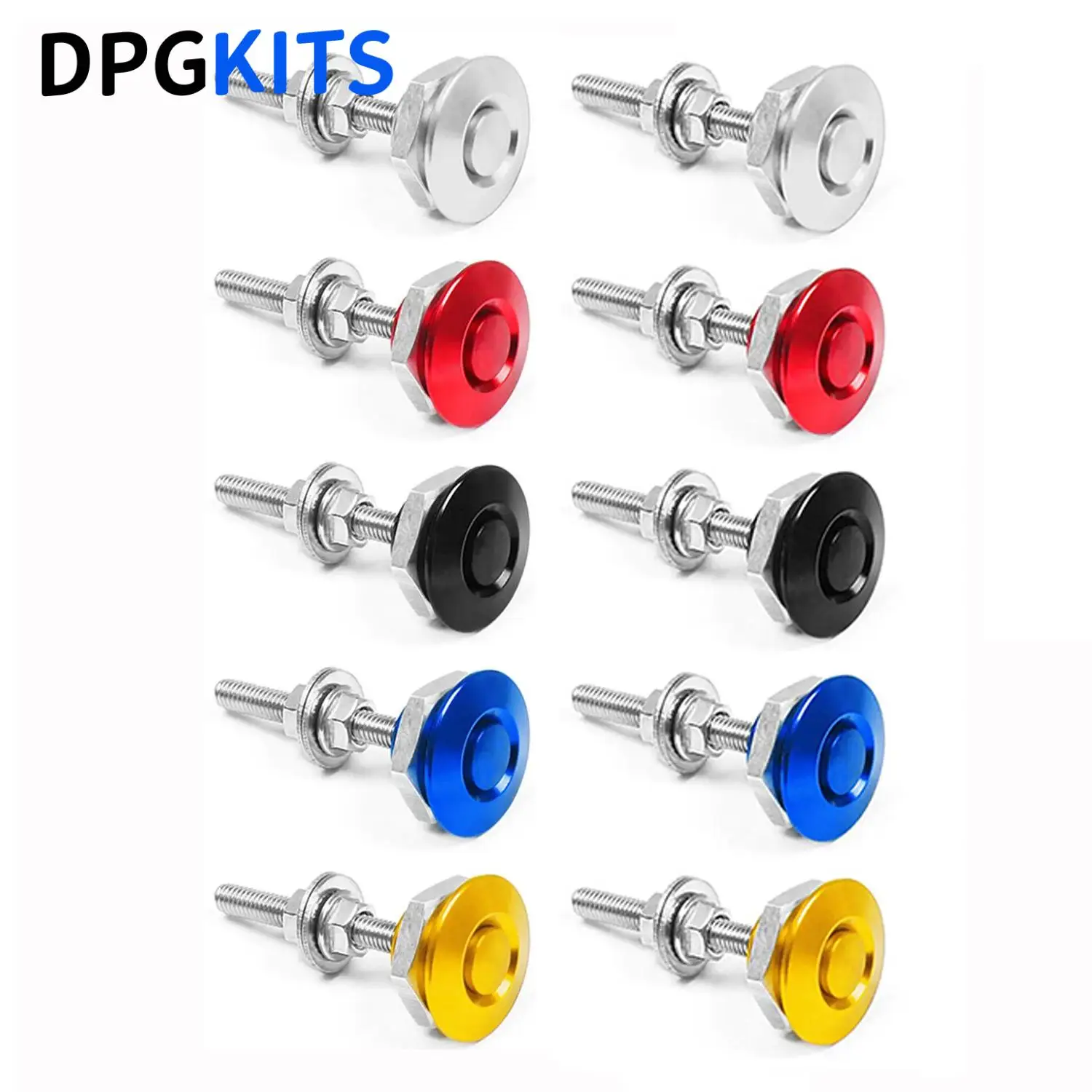 Universal Aluminum Bumper Quick Release Fasteners kit Fit for Car Trunk ...
