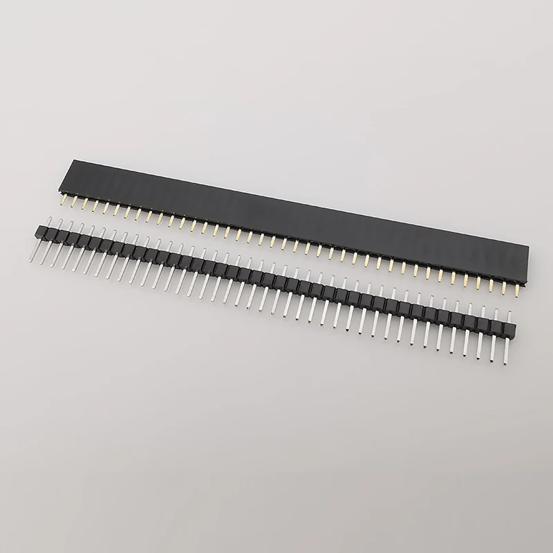 10Pair-40-Pin-1x40P-Single-Row-Male-and-Female-2-54mm-Pitch-Plug ...