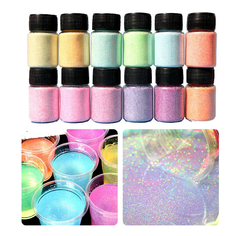 10g-Bottle-DIY-Flash-Powder-Fine-Glitter-Transparent-Colorful-Glitter ...