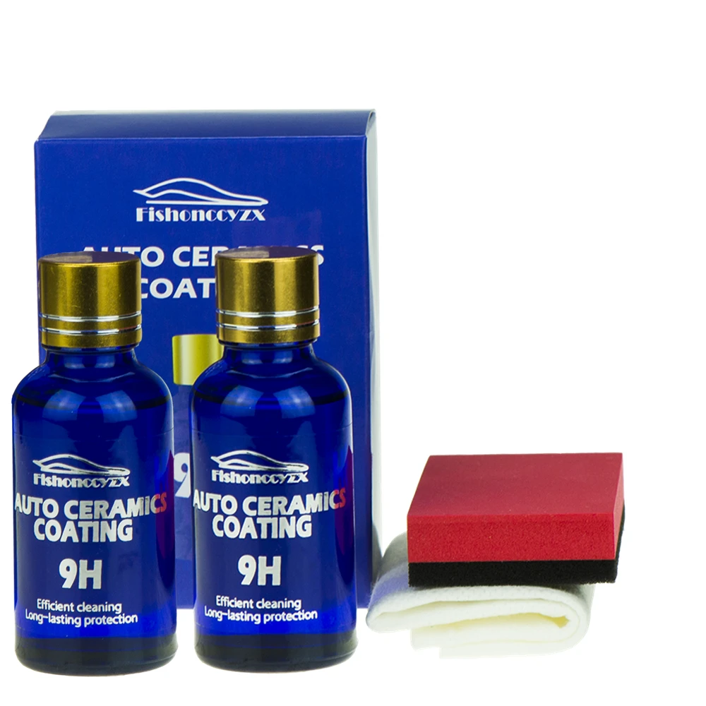 2Pcs-9H-Liquid-Ceramic-Coat-Super-Hydrophobic-Glass-Coating-Set ...