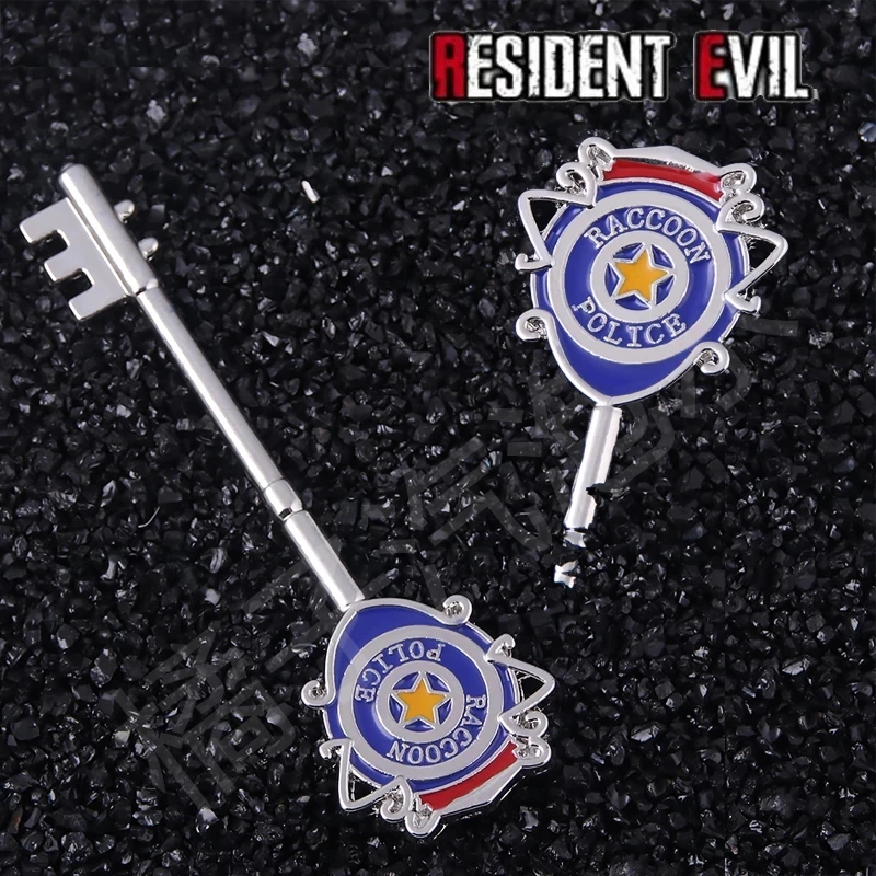 Game Residents Evils 2 Raccoon City Key Keychain | Resident Evil Store
