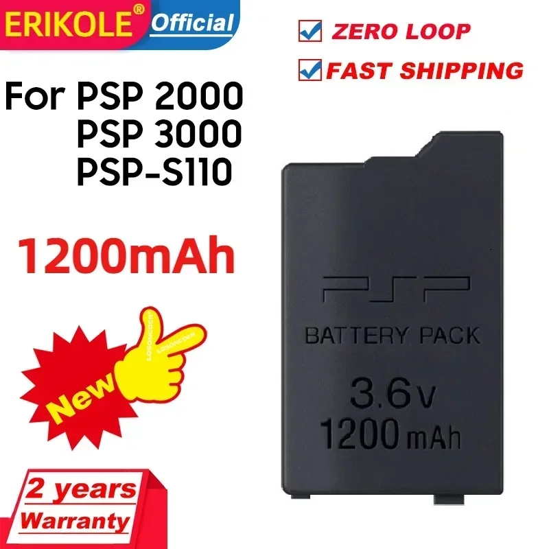 Battery-For-SONY-PSP2000-PSP3000-PSP-2000-3000-PSP-S110-PlayStation ...