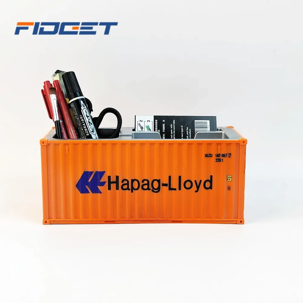 Creative-Marine-model-container-pen-container-storage-box-pot-can-be ...