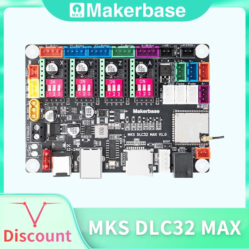 MKS-DLC32-MAX-Laser-Engraving-Board-CNC-Laser-Engraving-Controller-60W ...