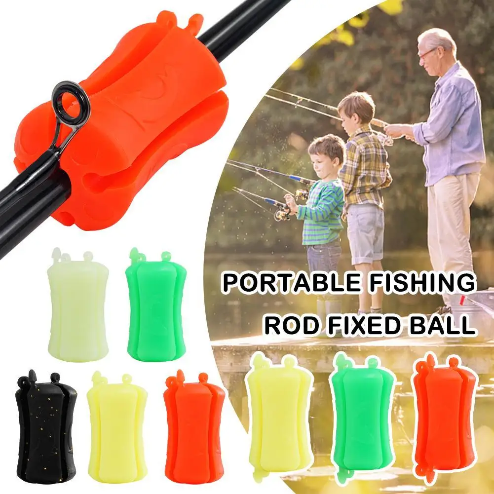 Portable-Fishing-Rod-Fixed-Ball-Mini-Waterproof-Protection-Rod ...