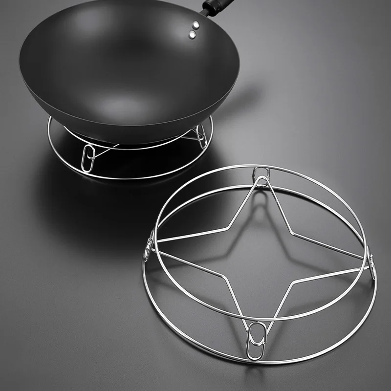 Stainless-Steel-Pot-Rack-Steam-Rack-Pot-Mat-Multi-Functional-Pot-Rack ...