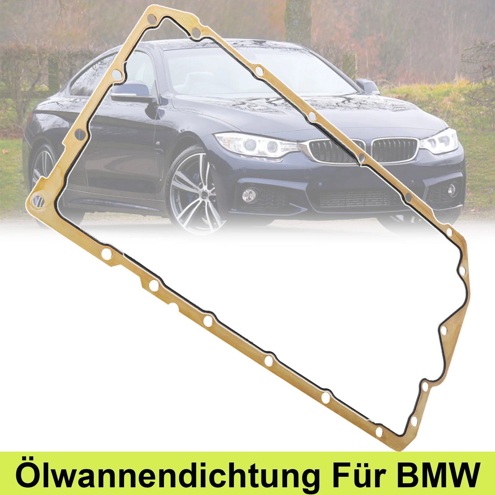 Accessories Engine Oil Pan Gasket For BMW 1er 3er E87 E85 E84 E83 E61 ...