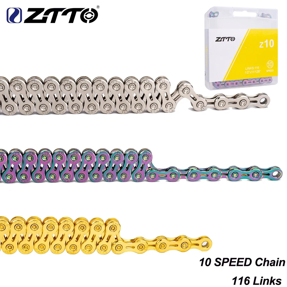 ZTTO-10-Speed-MTB-Road-Bicycle-Chain-High-Quality-Durable-10S-20S-30S ...