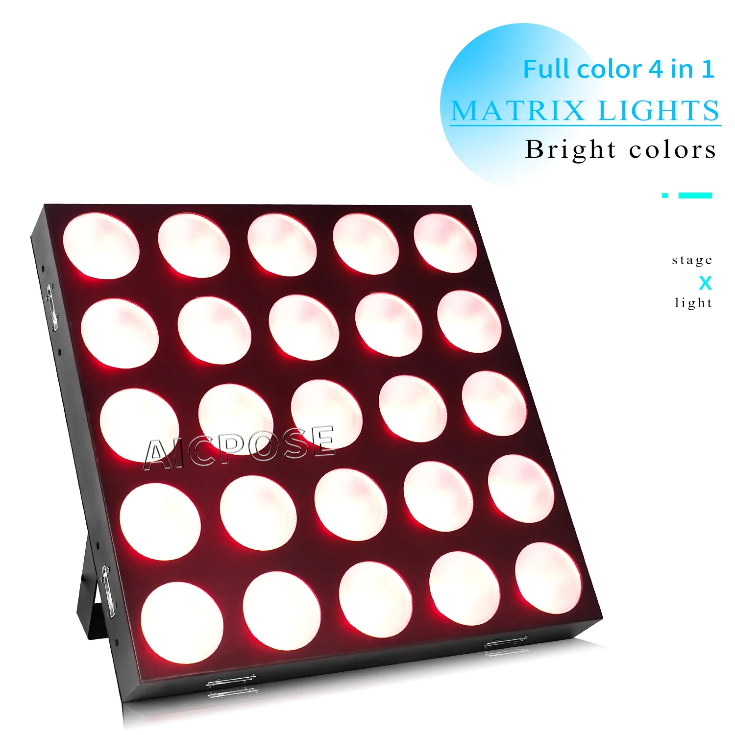 25x30W-RGBW-4-in-1-LED-Matrix-Stage-Light-DMX512-Control-Stage-Effect ...