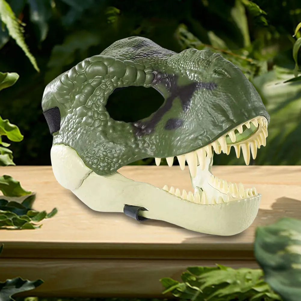 Halloween-Dinosaur-Mask-Moving-Jaw-Dino-Mask-Velociraptor-Dinosaur-Dino ...