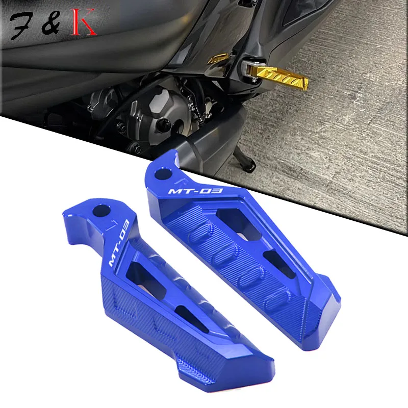 CNC-Aluminum-Rear-Passenger-Foot-Peg-Footrests-Motorcycle-Accessories ...