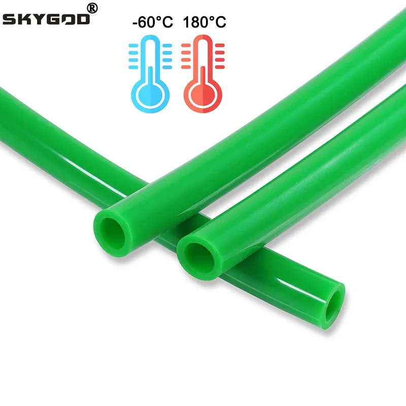 1~10m Food Grade Silicone Tube Green Flexible Aquarium Air Irrigation ...