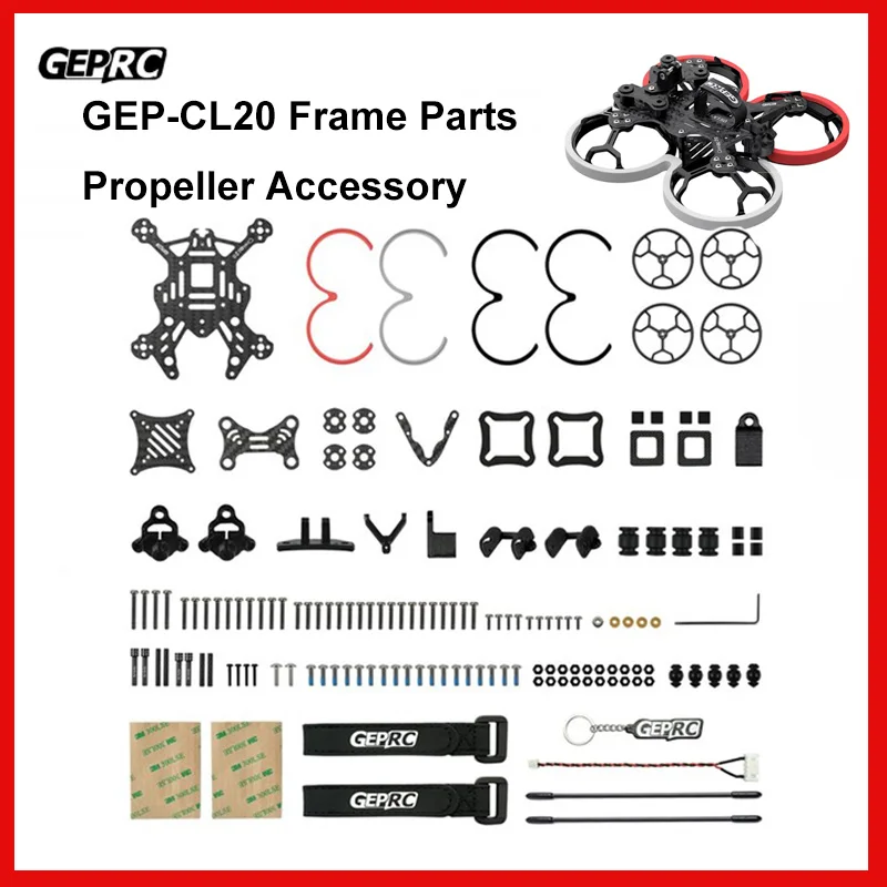 New-GEPRC-GEP-CL20-Frame-Parts-Propeller-Accessory-Base-Quadcopter ...