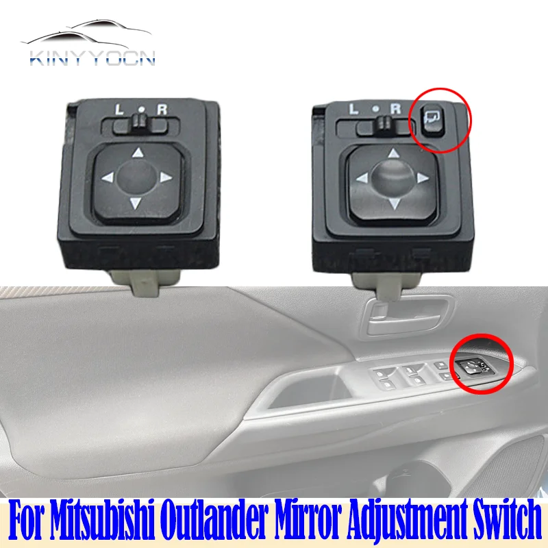 For-Mitsubishi-Outlander-ASX-Pajero-Electric-External-Side-Rearview ...