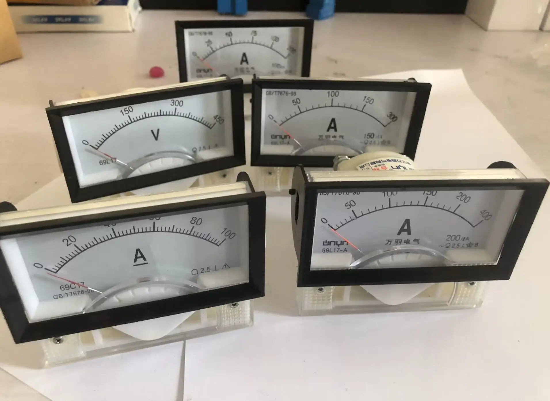 Digital-Ampere-Meter-69L17-69C17-Analog-Ammeter-AC-5A-10A-20A-30A-50A ...