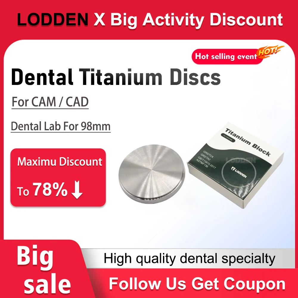 Dental-Titanium-Discs-Titanium-Alloy-Disk-GR2-5-Restoration-Materials ...