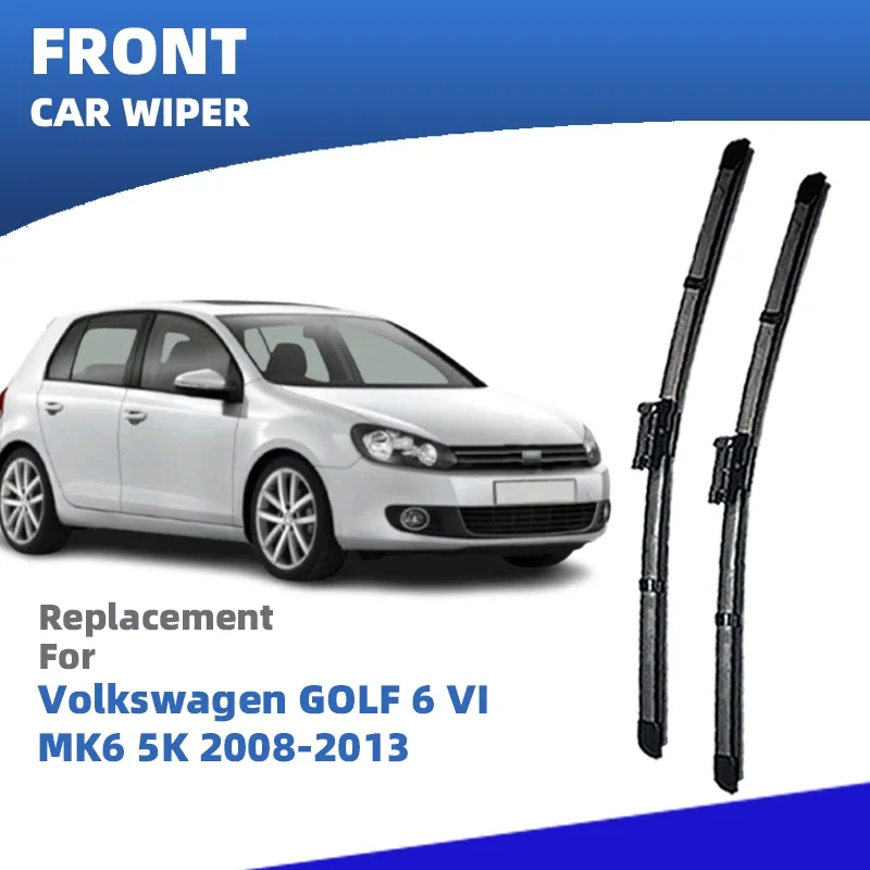LHD Front Wiper Blades For Volkswagen VW GOLF 6 VI MK6 5K 2008-2013 R ...
