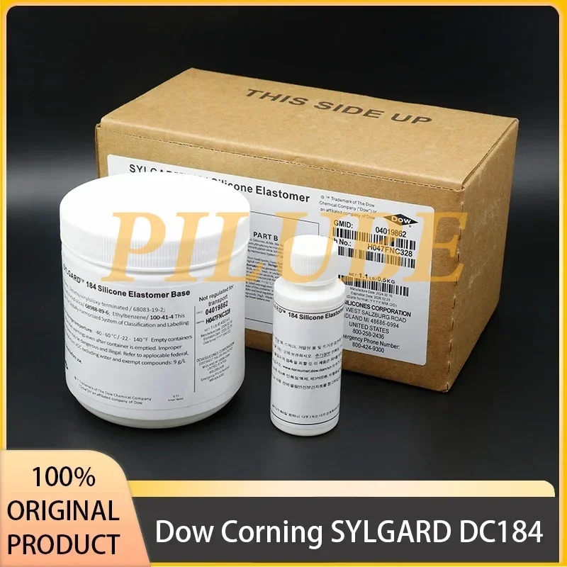 Dow-Corning-DC184-PDMS-Polydimethylsiloxane-High-Transparent-Optical ...