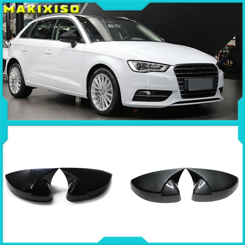 For-audi-Rear-View-Side-Car-Mirror-Cover-for-Audi-A3-S3-8V-RS3-2013 ...