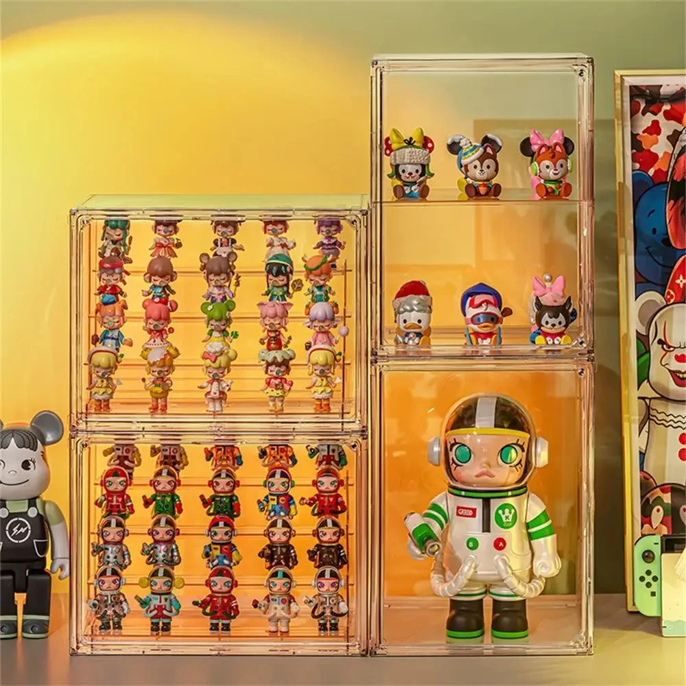 Figure-Display-Box-Transparent-Stackable-Dust-proof-Cabinet-Blind-Box ...