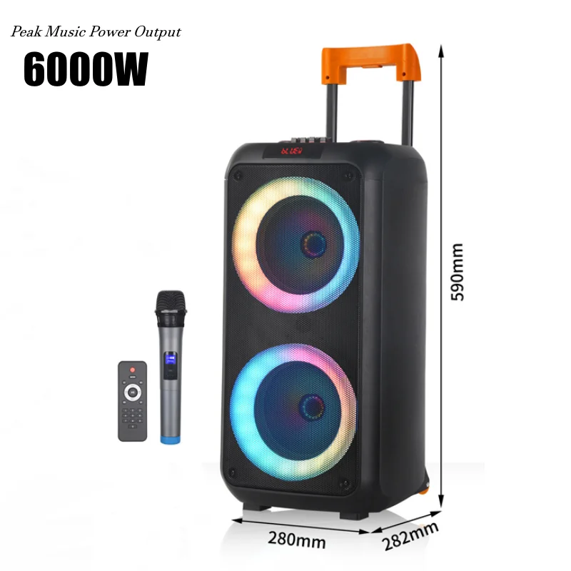 Boom Box Bluetooth Speaker Big | Bluetooth Speaker Boombox Big - Power ...