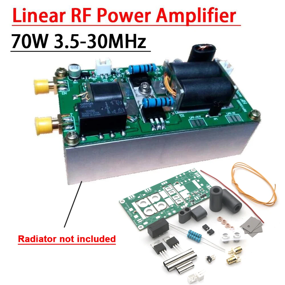 3-5-30MHz-70W-Short-Wave-Linear-RF-Power-Amplifier-KITS-FOR-YAESU-FT ...