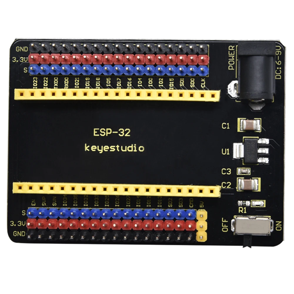 Keyestudio Esp32-io Shield For Arduino Esp32 Wroom Core Board( (pls Check The Spacing Of The Pin ...