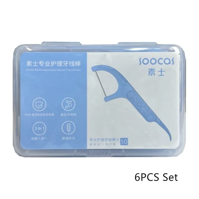 SOOCAS Dental Floss Pick Teeth Tooth Toothpicks Stick Oral Care ...