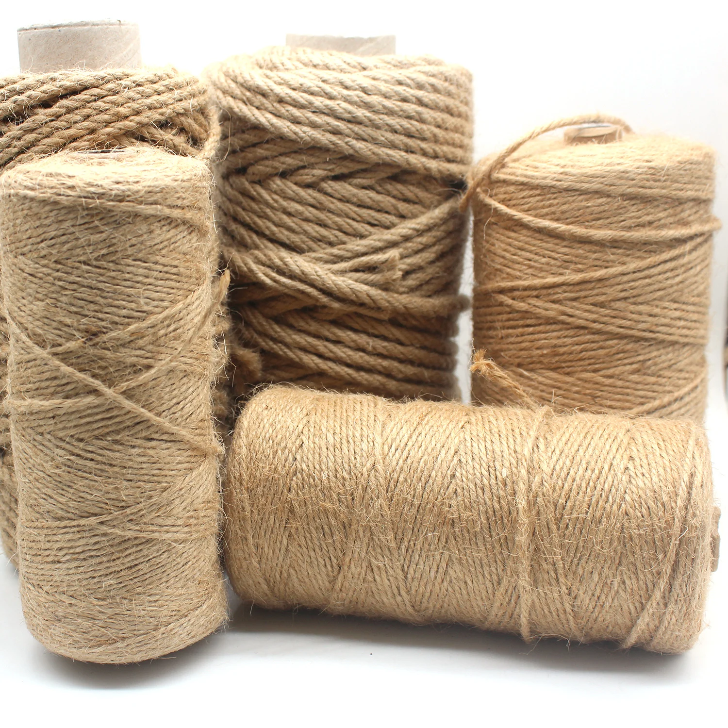 10-Yards-Rope-Natural-Jute-Bow-Vintage-Hemp-Burlap-Crafts-DIY-Fabric ...
