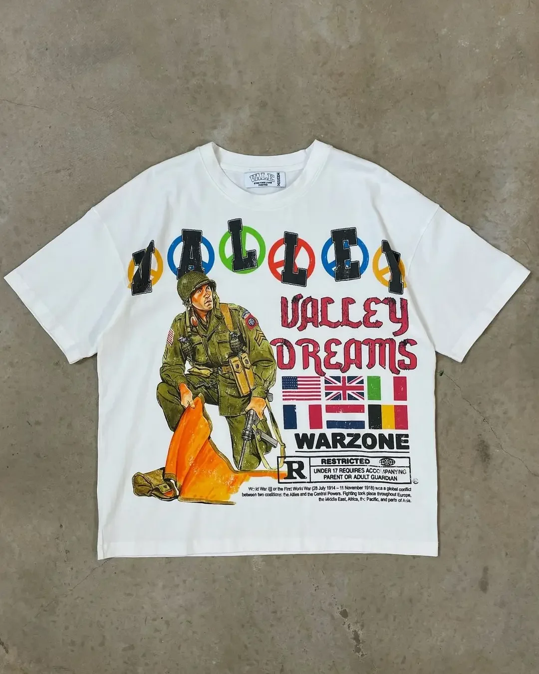 Y2k-Summer-Cotton-Harajuku-Retro-Military-American-Soldier-Print-T ...