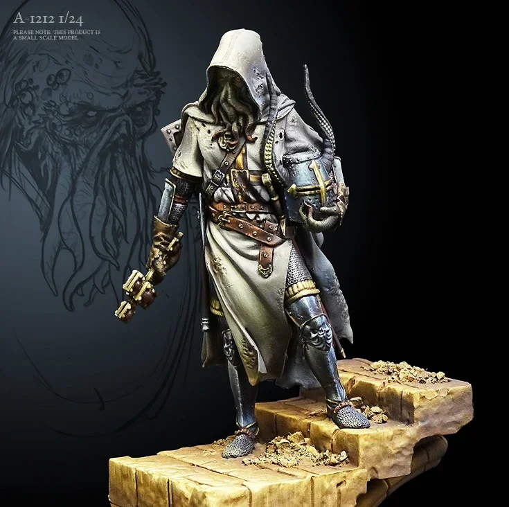 1-24-Resin-model-kits-DIY-figure-toy-colorless-and-self-assembled-A ...