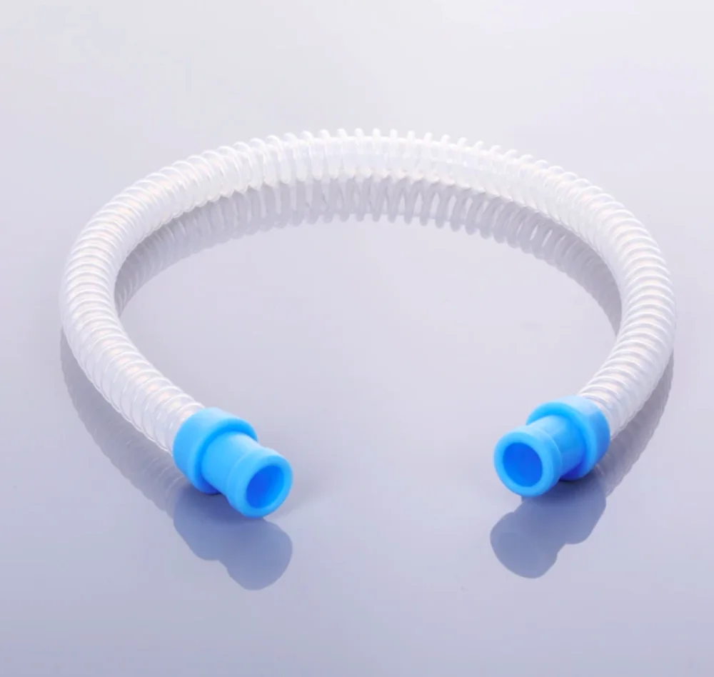 Adult Reusable Ventilator Silicone Breathing Circuit Corrugated Tube ...