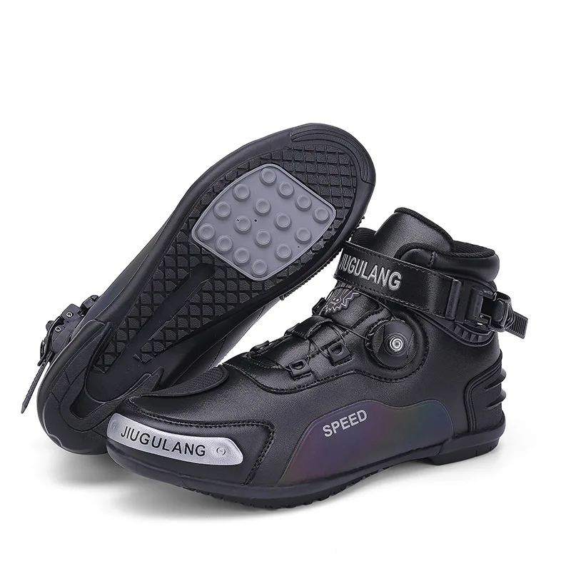 New Motorcycle Riding Shoes Four Seasons Riding Equipment Short Boots ...