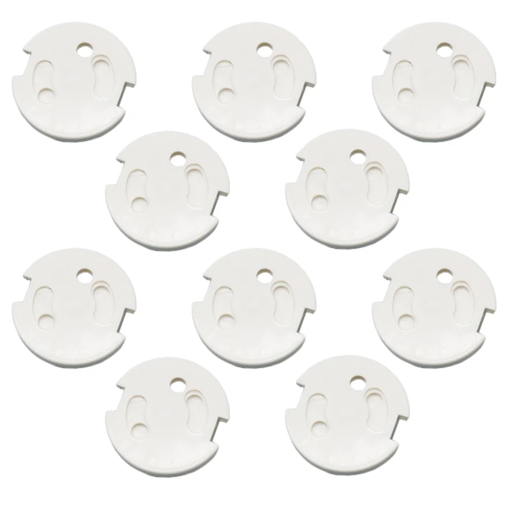 10-Pcs-Protection-Cap-Socket-Protector-ABS-Covers-Electrical-Protectors ...