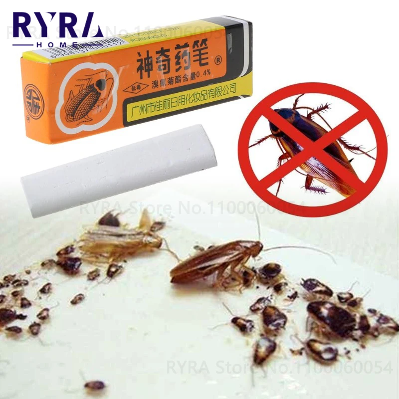 Cockroaches-Chalk-Pen-Cockroach-Poison-Ants-Drugs-Powder-Insecticide ...