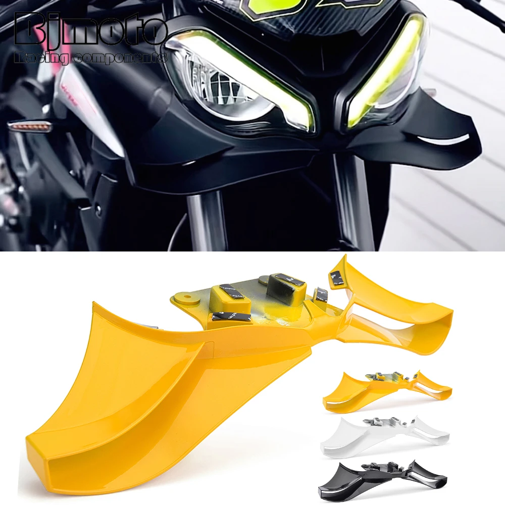 Motorcycle Winglet Frobnt Spoiler Downforce Deflector Fixed wing For ...