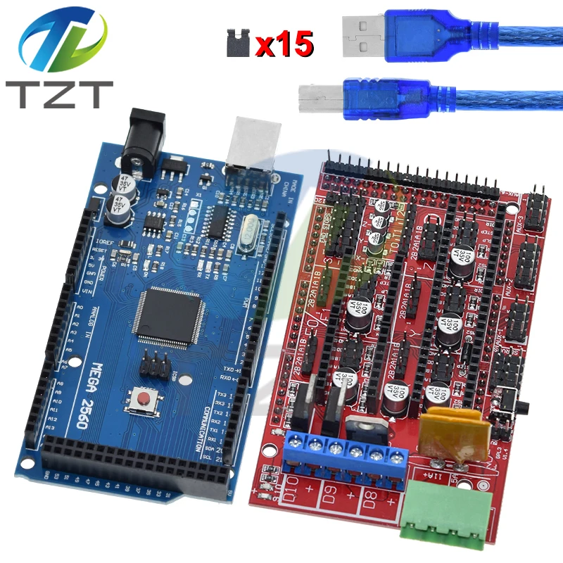 Mega-2560-R3-Mega2560-REV3-1pcs-RAMPS-1-4-Controller-for-3D-Printer ...